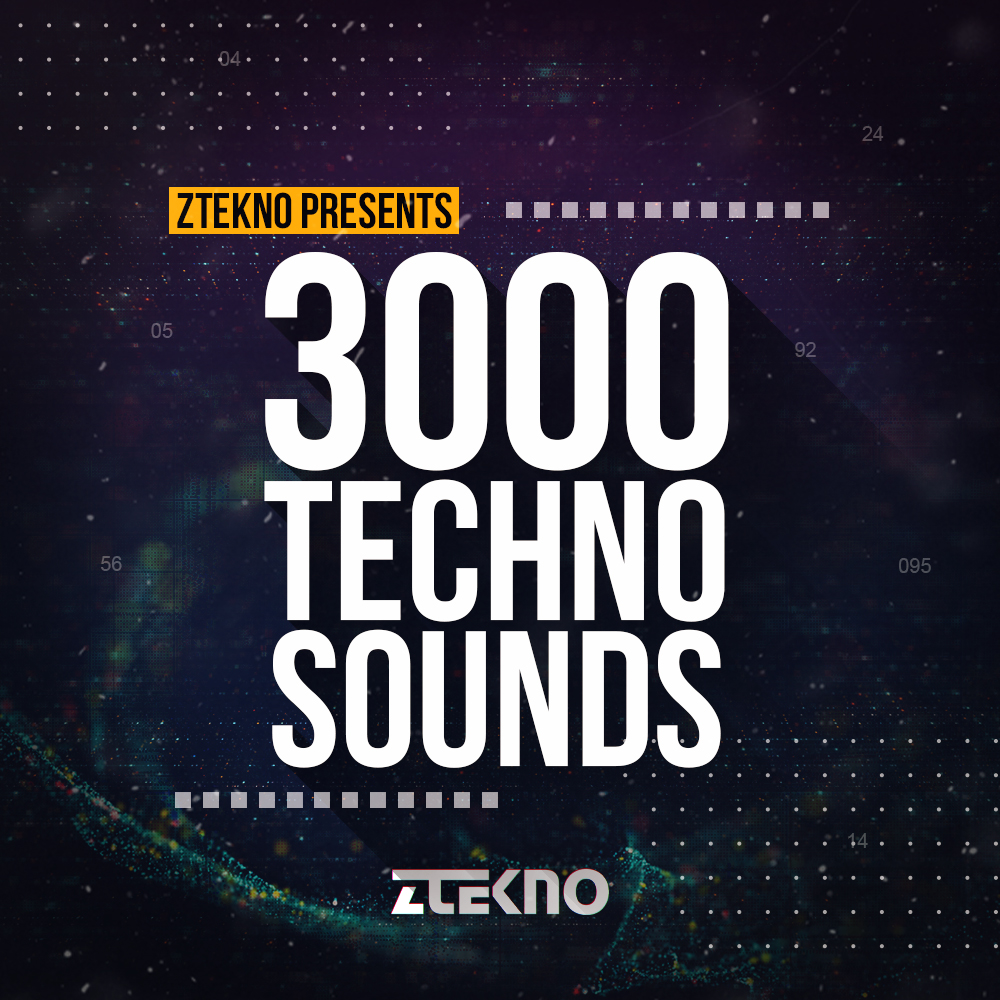 ZTEKNO 3000 Techno Sounds sample pack | 100% Royalty-Free
